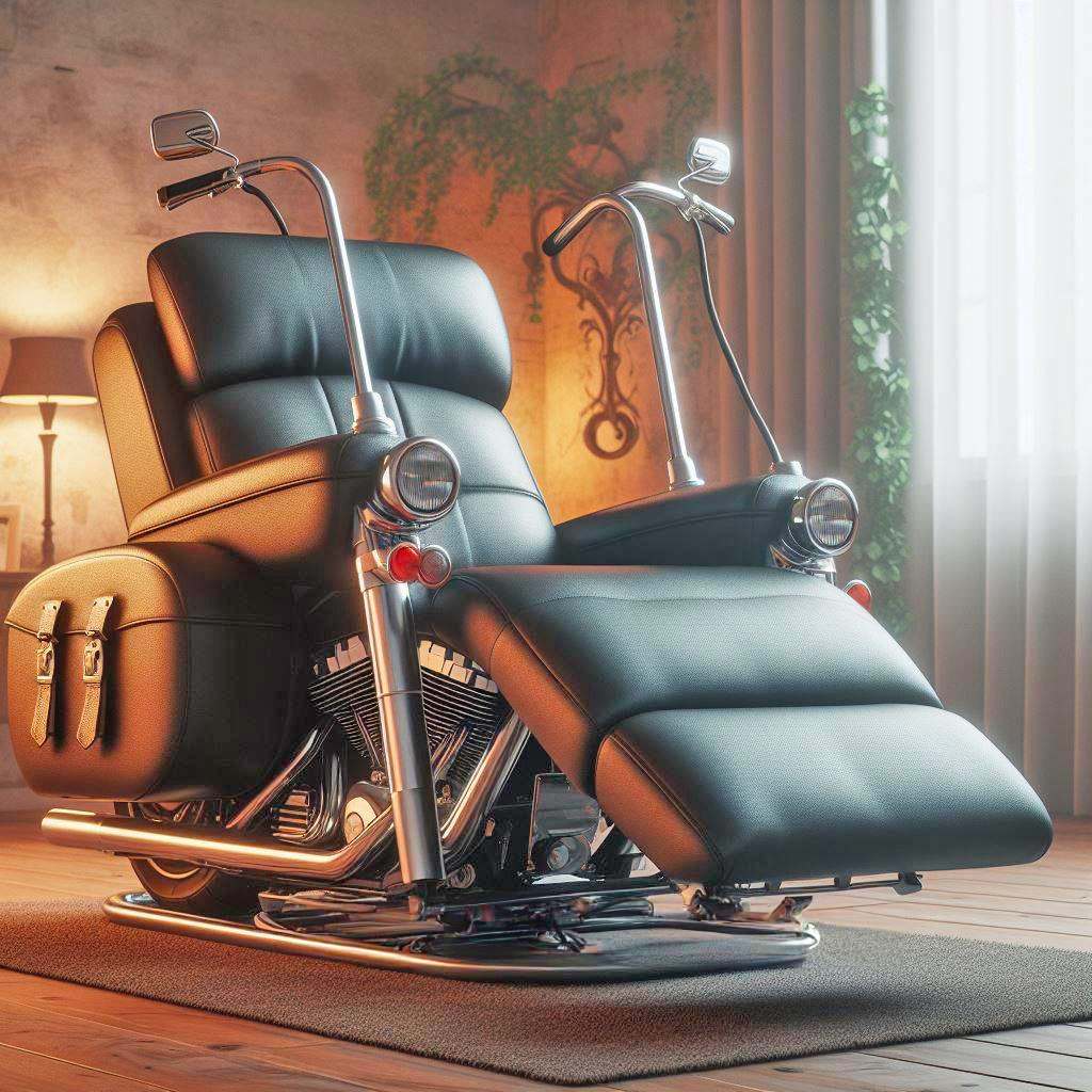 Harley Davidson Recliner Chair Unleashing Creativity in Speed-Inspired ...
