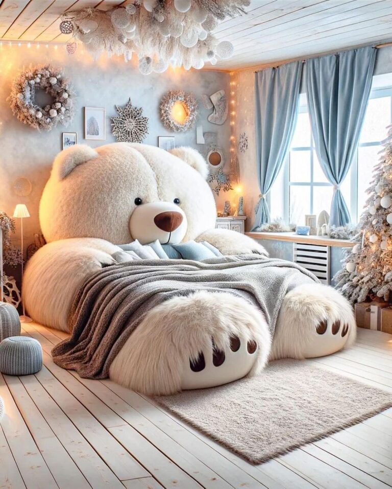 Teddy Bear Shaped Bed: Cuddly Comfort and Sweet Dreams in Every Curve ...