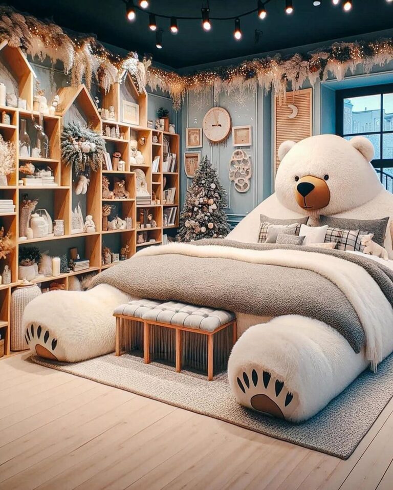 Teddy Bear Shaped Bed: Cuddly Comfort and Sweet Dreams in Every Curve ...