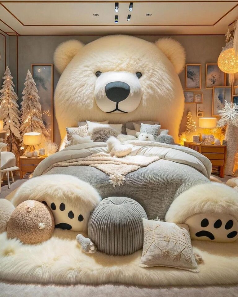 Teddy Bear Shaped Bed: Cuddly Comfort and Sweet Dreams in Every Curve ...