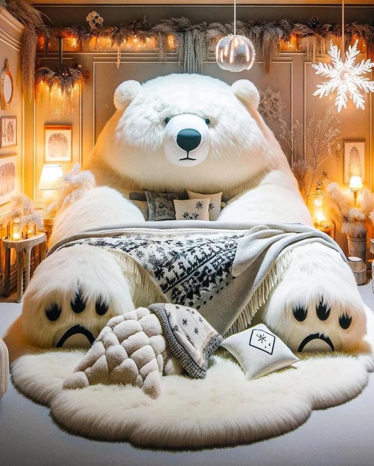 Teddy Bear Shaped Bed: Cuddly Comfort and Sweet Dreams in Every Curve ...