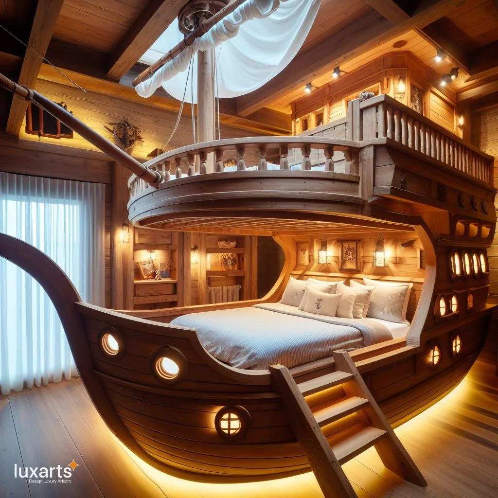 Pirate Ship Bunk Bed: Aye Aye, Captain! Bedtime Adventures Await - LuxArts