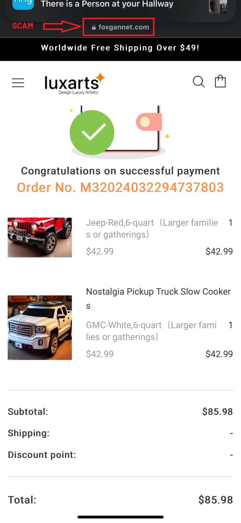 Warning: Beware of Fraudulent Websites Impersonating LUXARTS - LuxArts