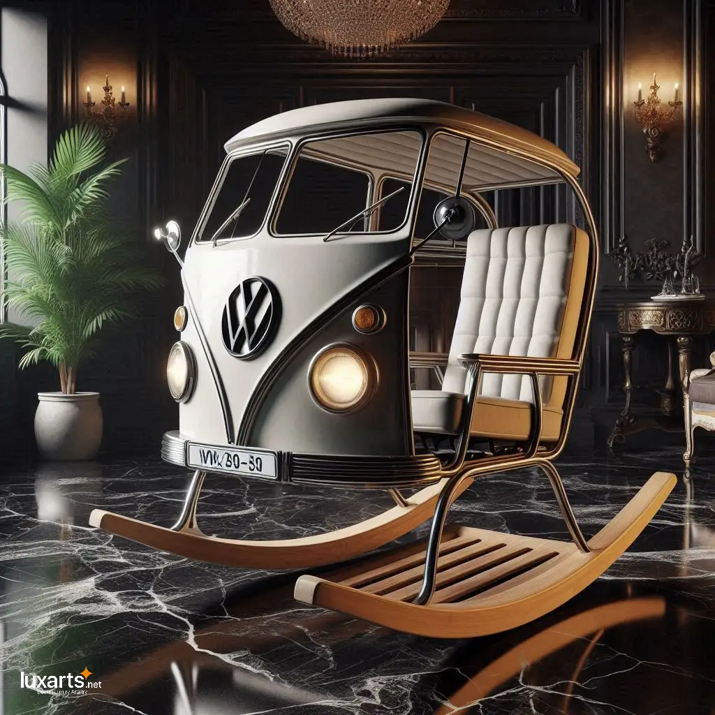 Volkswagen Bus Rocking Chair: Cruise into Comfort with Retro Style ...