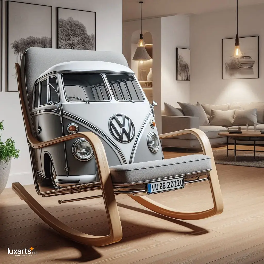 Volkswagen Bus Rocking Chair: Cruise into Comfort with Retro Style ...