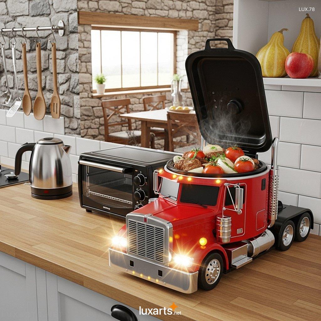 Semi Truck Slow Cookers: Roll into Culinary Adventures with Style - LuxArts