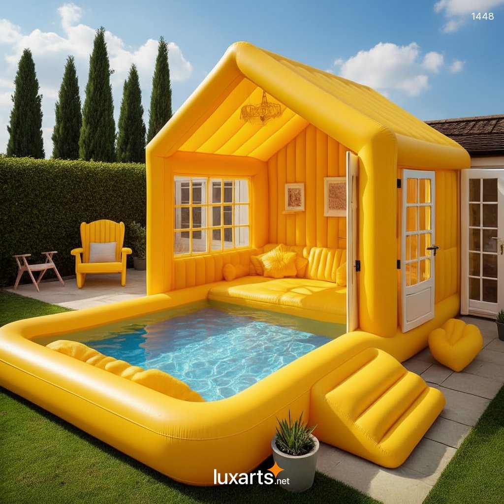 Giant Inflatable House Pool: Creative Designs for Backyard Fun - LuxArts