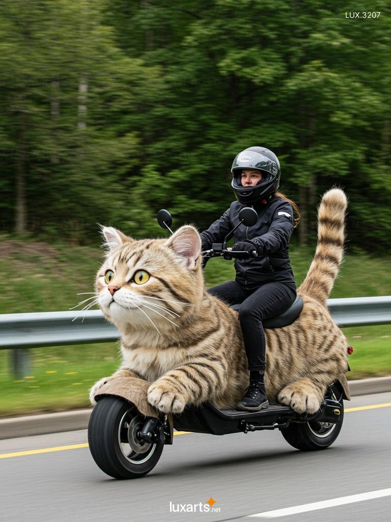 Cat Scooter – Unique Cute Electric Scooter with Cat Design - LuxArts