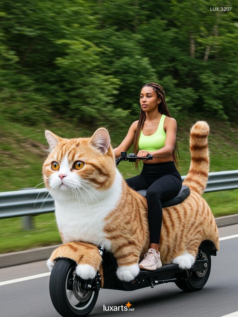 Cat Scooter – Unique Cute Electric Scooter with Cat Design - LuxArts
