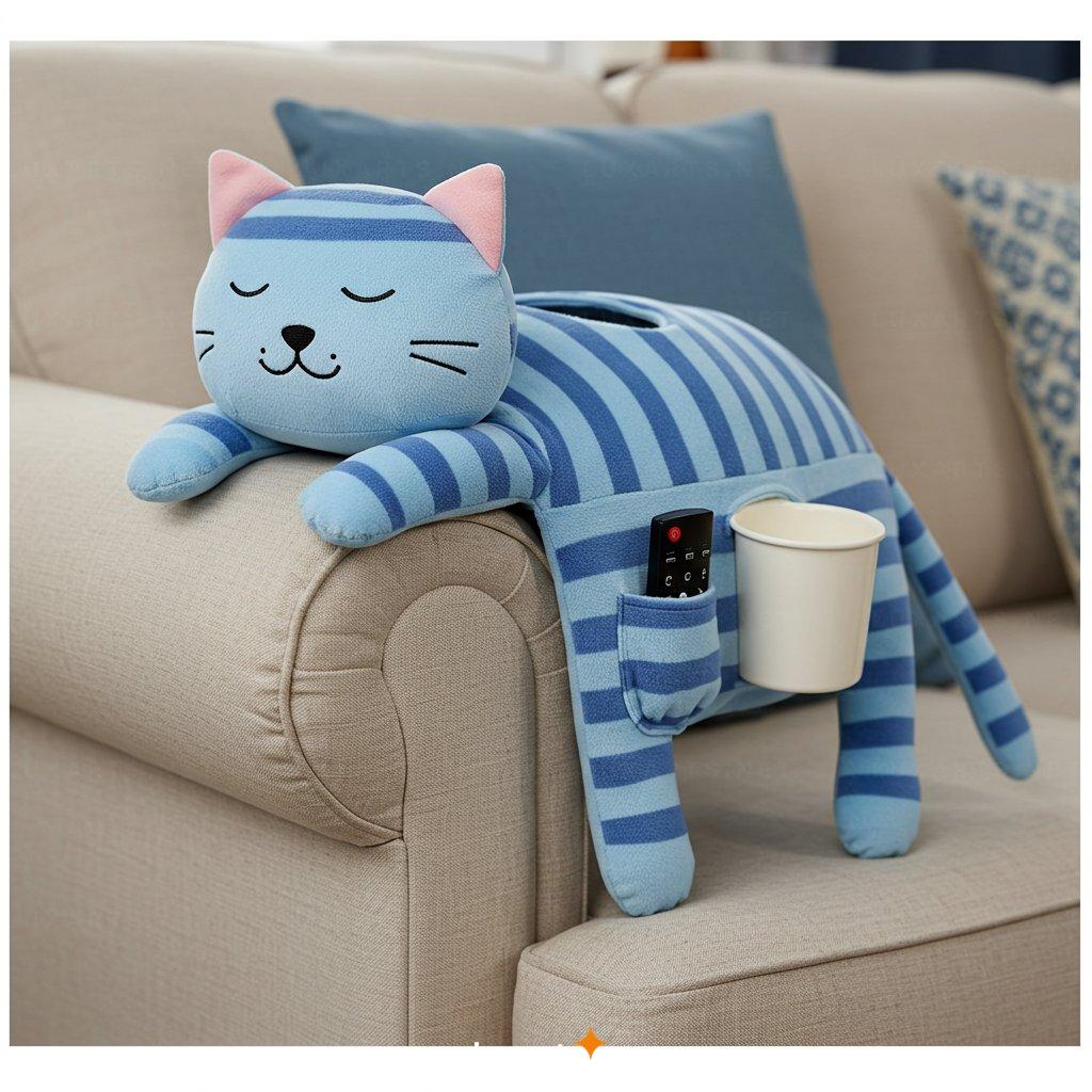 Cat Sofa Organizer – Stylish & Functional Pet-Themed Couch Storage ...