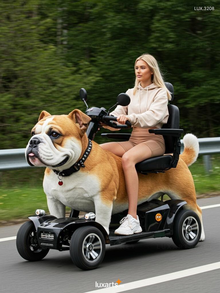 Dog Shaped Mobility Scooter – Unique Pet-Inspired Electric Scooter for ...