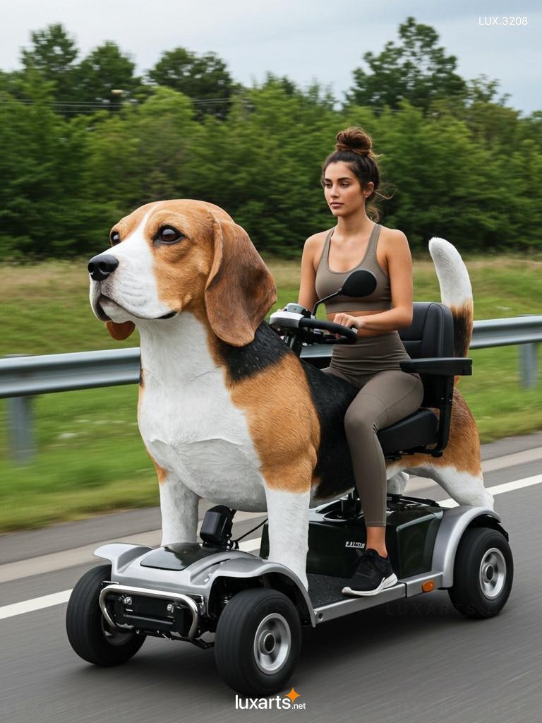 Dog Shaped Mobility Scooter – Unique Pet-Inspired Electric Scooter for ...