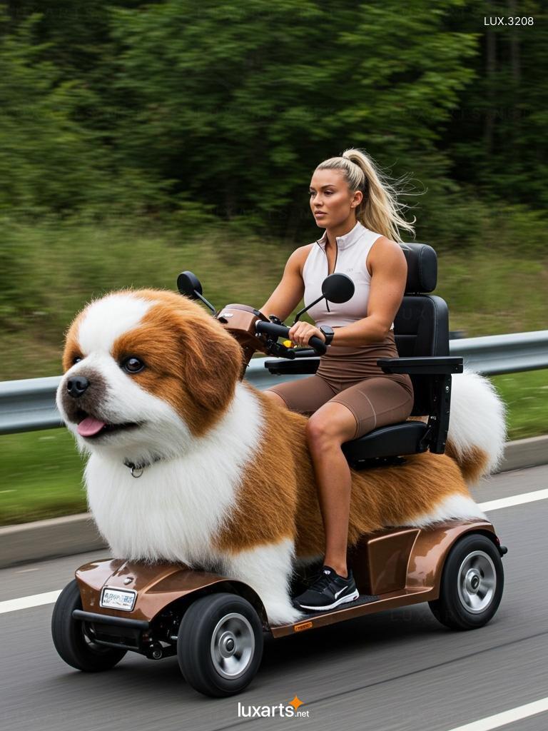Dog Shaped Mobility Scooter – Unique Pet-Inspired Electric Scooter for ...