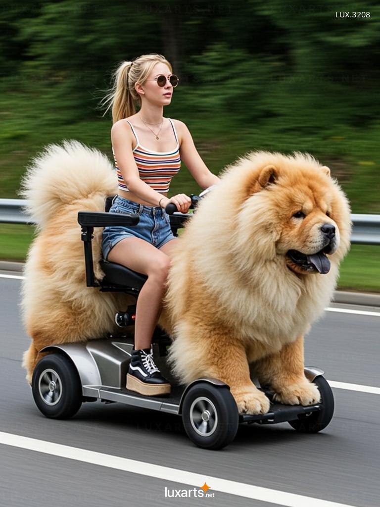 Dog Shaped Mobility Scooter – Unique Pet-Inspired Electric Scooter for ...