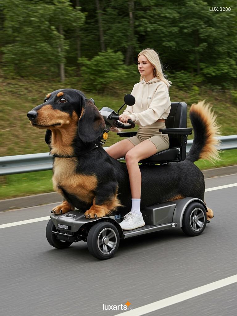 Dog Shaped Mobility Scooter – Unique Pet-Inspired Electric Scooter for ...