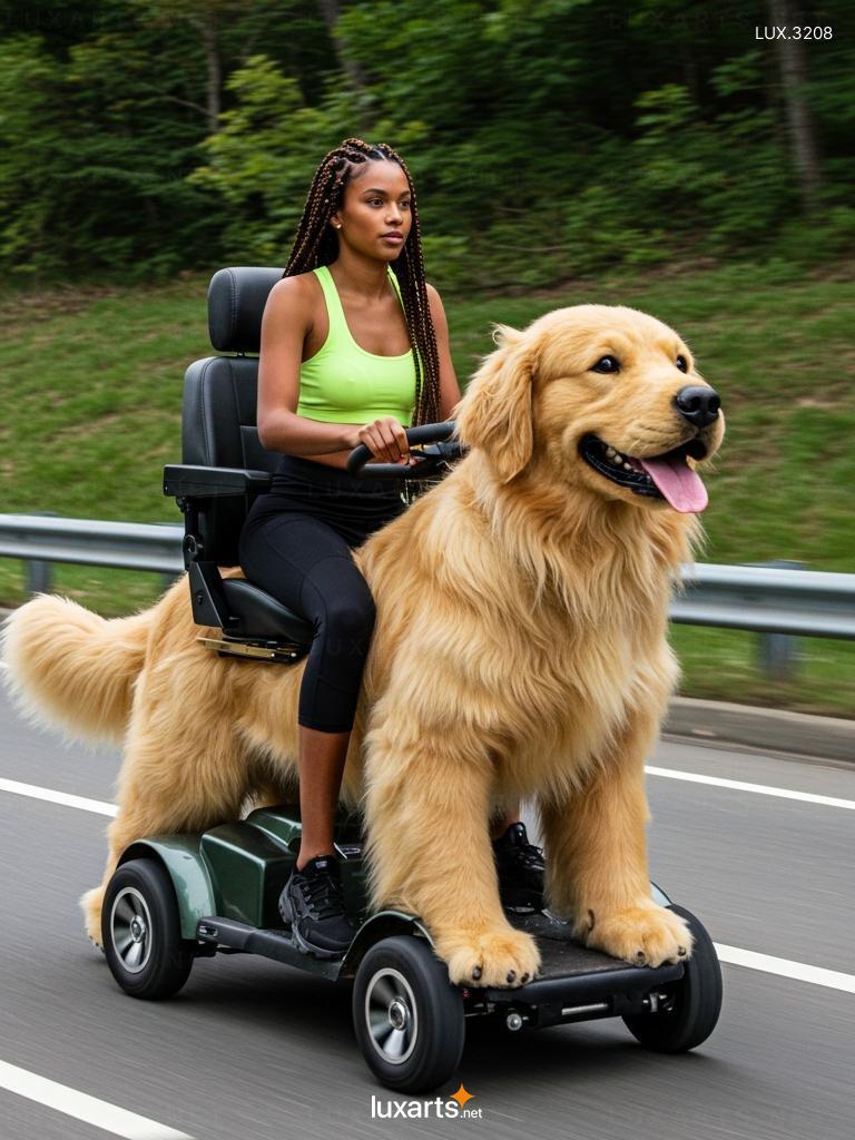Dog Shaped Mobility Scooter – Unique Pet-Inspired Electric Scooter for ...