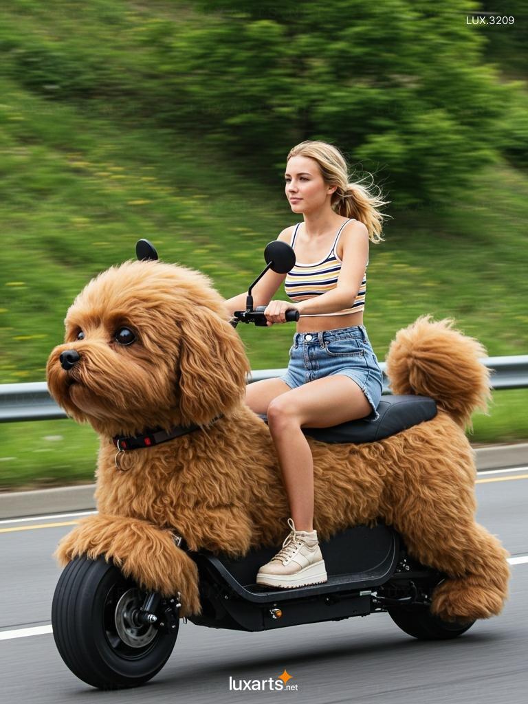 Dog Shaped Electric Scooter – Stand Out with This Trendy Animal-Themed ...