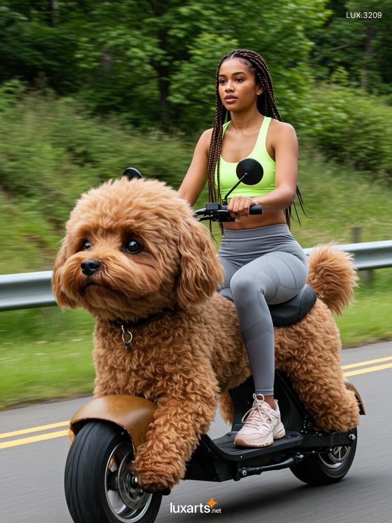 Dog Shaped Electric Scooter – Stand Out with This Trendy Animal-Themed ...