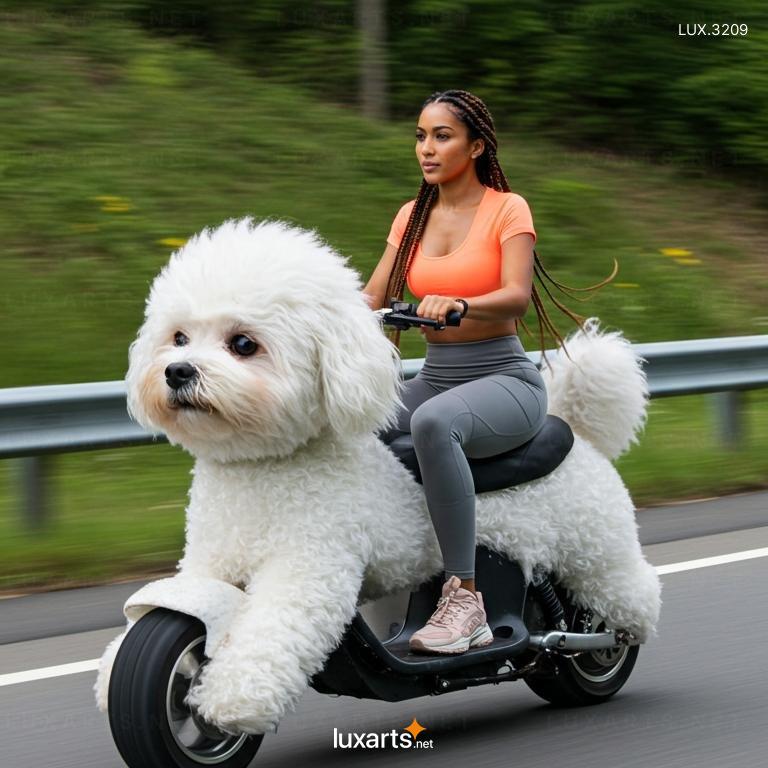 Dog Shaped Electric Scooter – Stand Out with This Trendy Animal-Themed ...