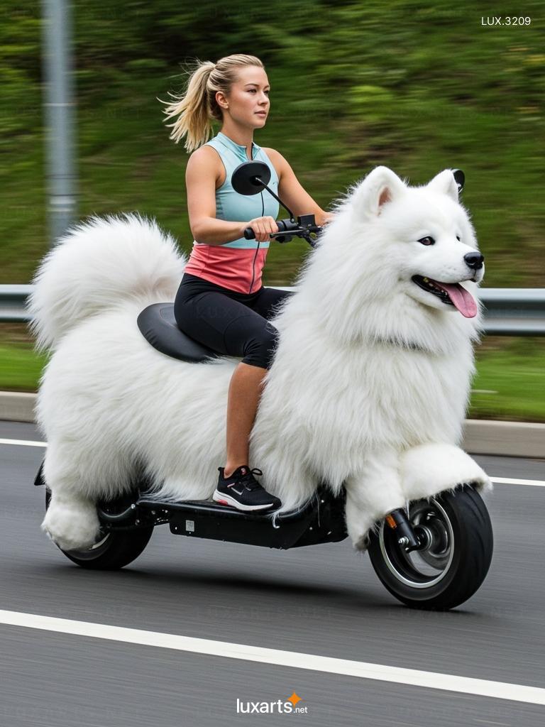 Dog Shaped Electric Scooter – Stand Out with This Trendy Animal-Themed ...