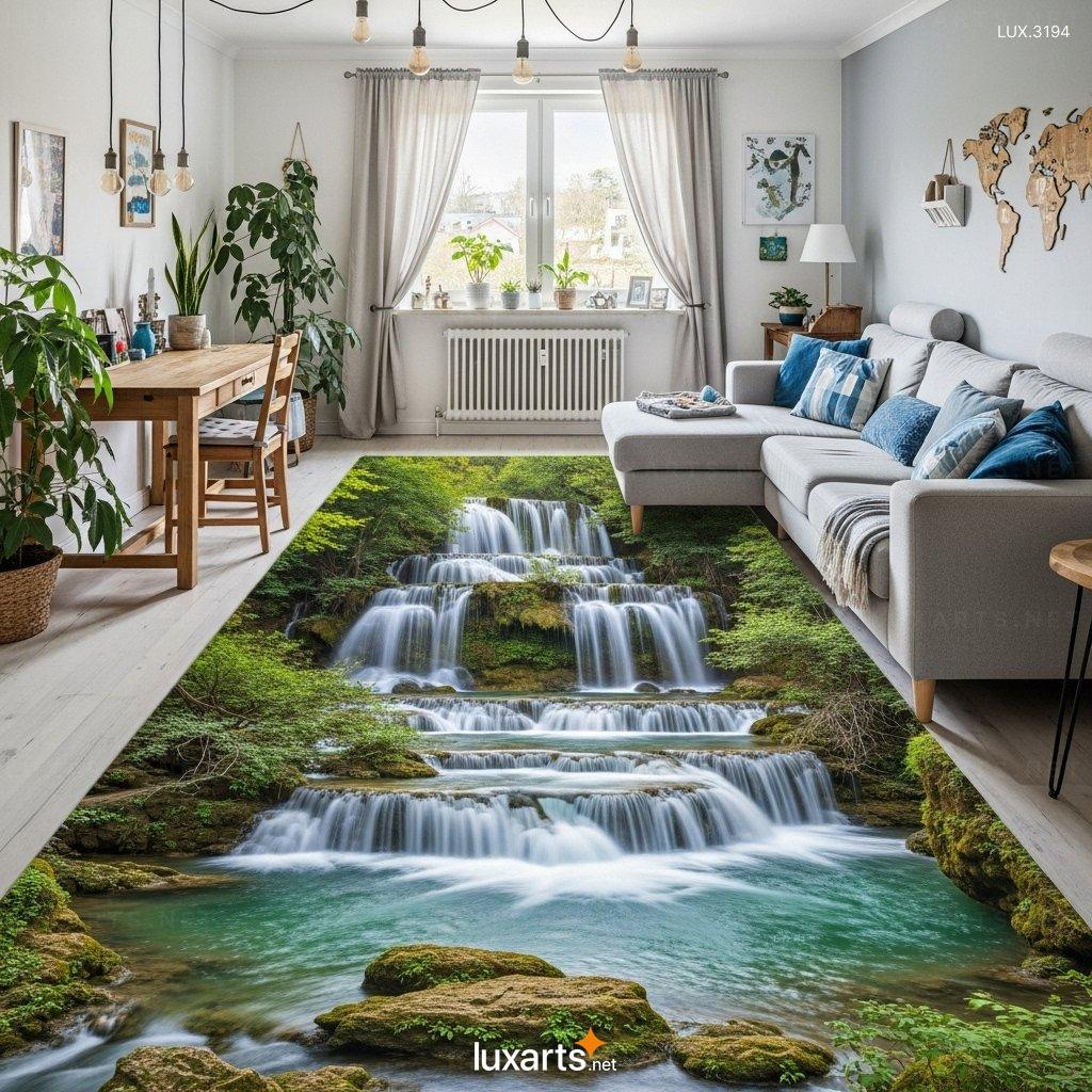 Nature Scene Area Rug – Realistic Outdoor Landscapes for Indoor Style ...