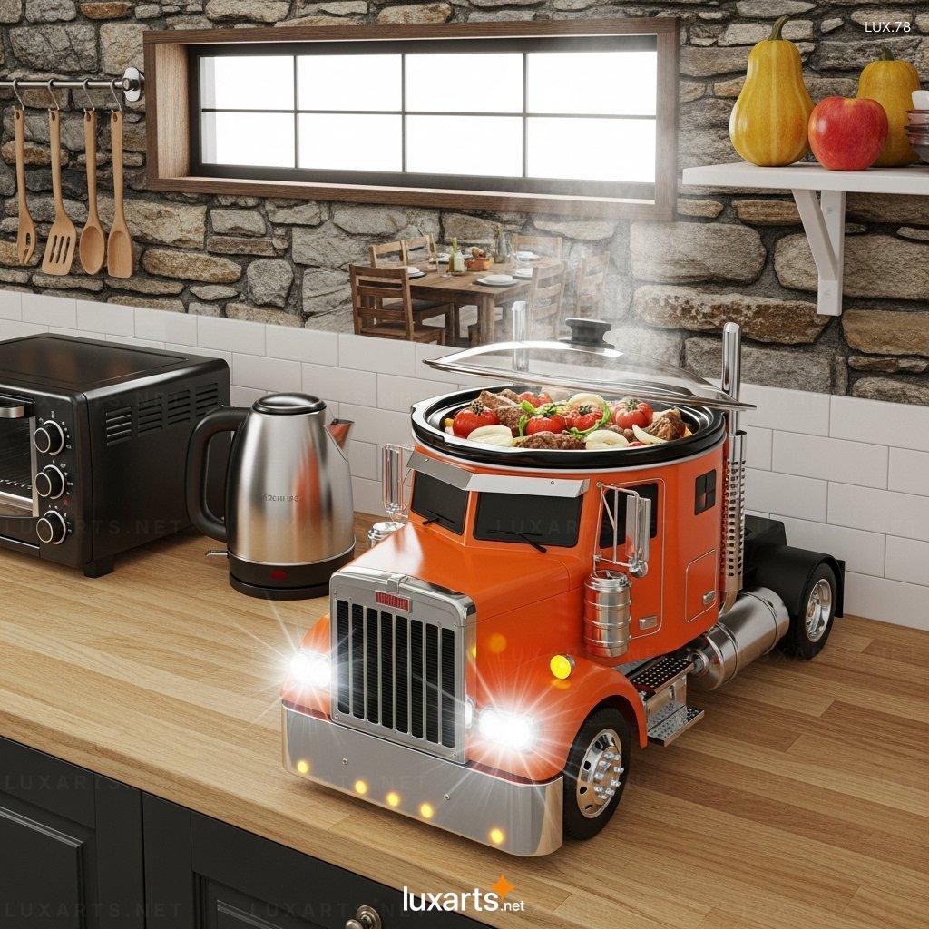 Semi Truck Slow Cookers: Roll into Culinary Adventures with Style - LuxArts