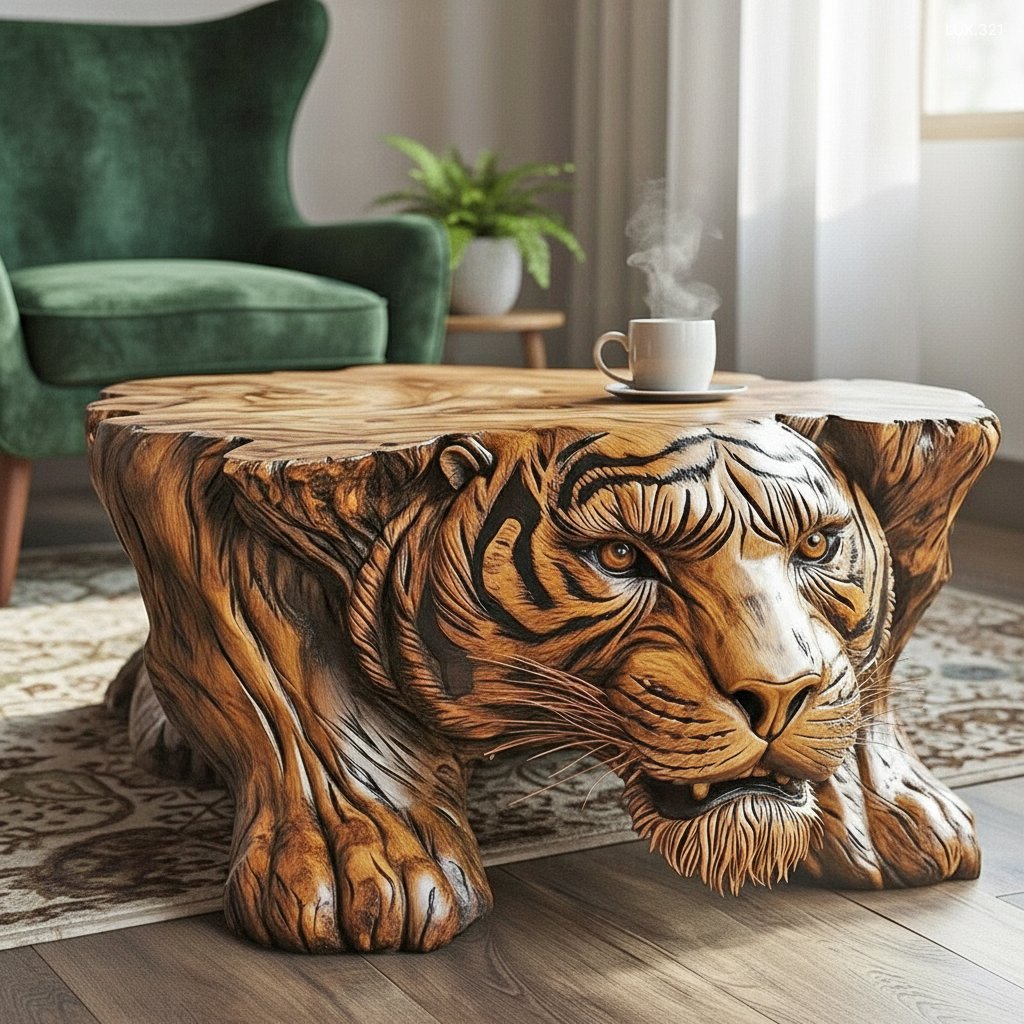 Whimsical Elegance Elevate Your Space with Wooden Animal Coffee Tables ...