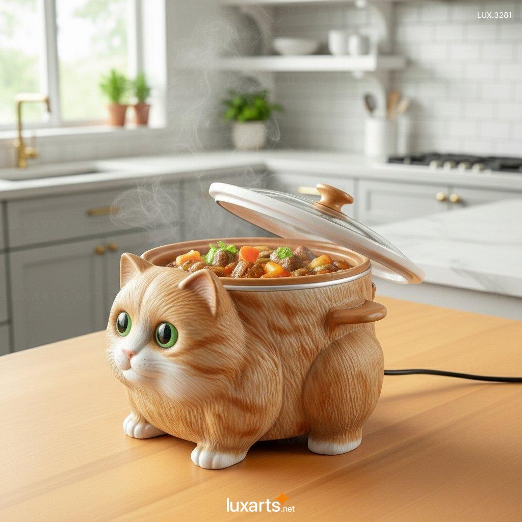 Cat Shaped Slow Cooker – Adorable & Functional Kitchen Appliance for ...