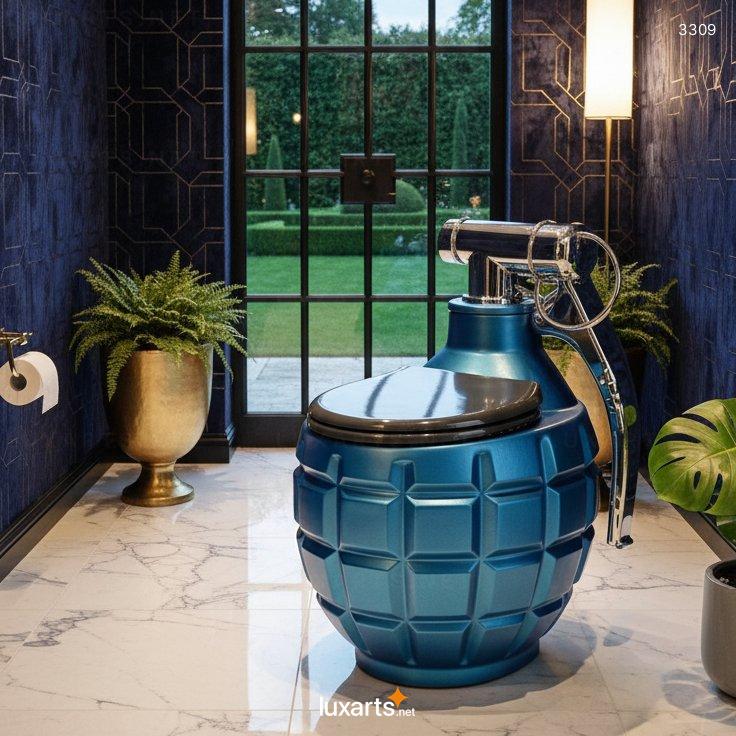 Grenade-Shaped Toilets: Unique, Bold Bathroom Designs That Make a ...