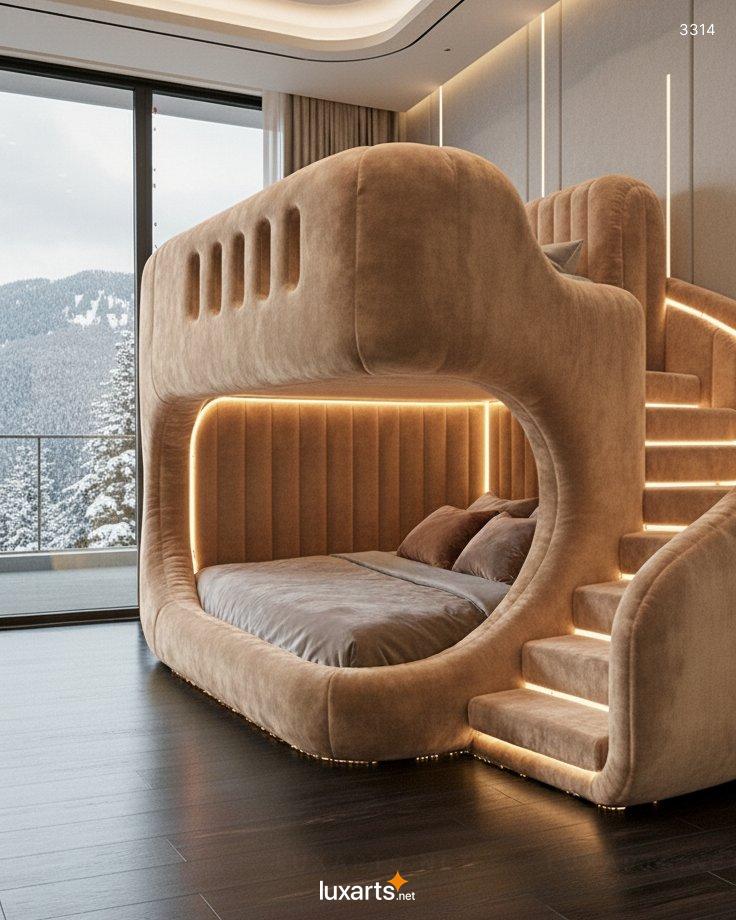 Upholstered Bunk Bed: Stylish & Comfortable Space-Saving Solution for ...