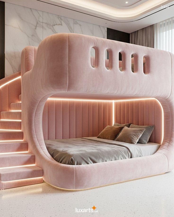 Upholstered Bunk Bed: Stylish & Comfortable Space-Saving Solution for ...