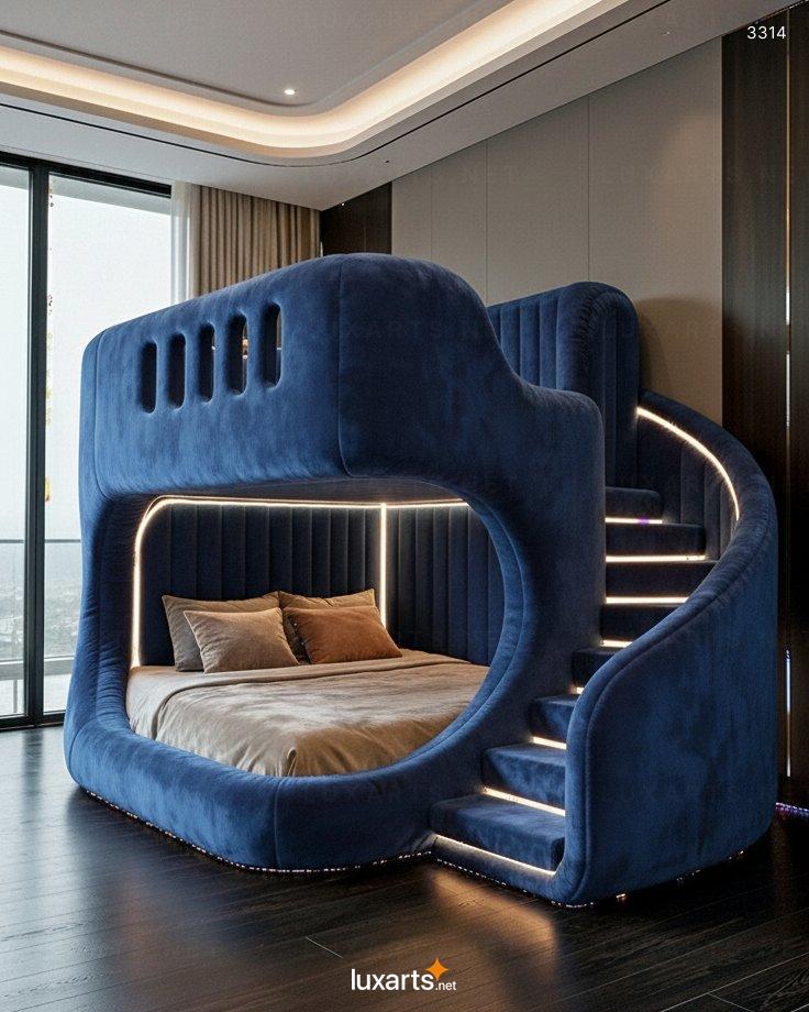 Upholstered Bunk Bed: Stylish & Comfortable Space-Saving Solution for ...