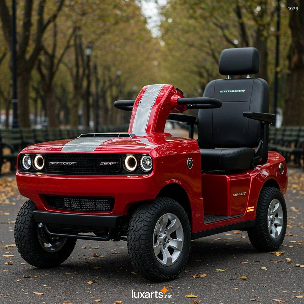 Dodge Challenger Mobility Scooter: A Bold Fusion of Classic Muscle Car Design and Modern ...
