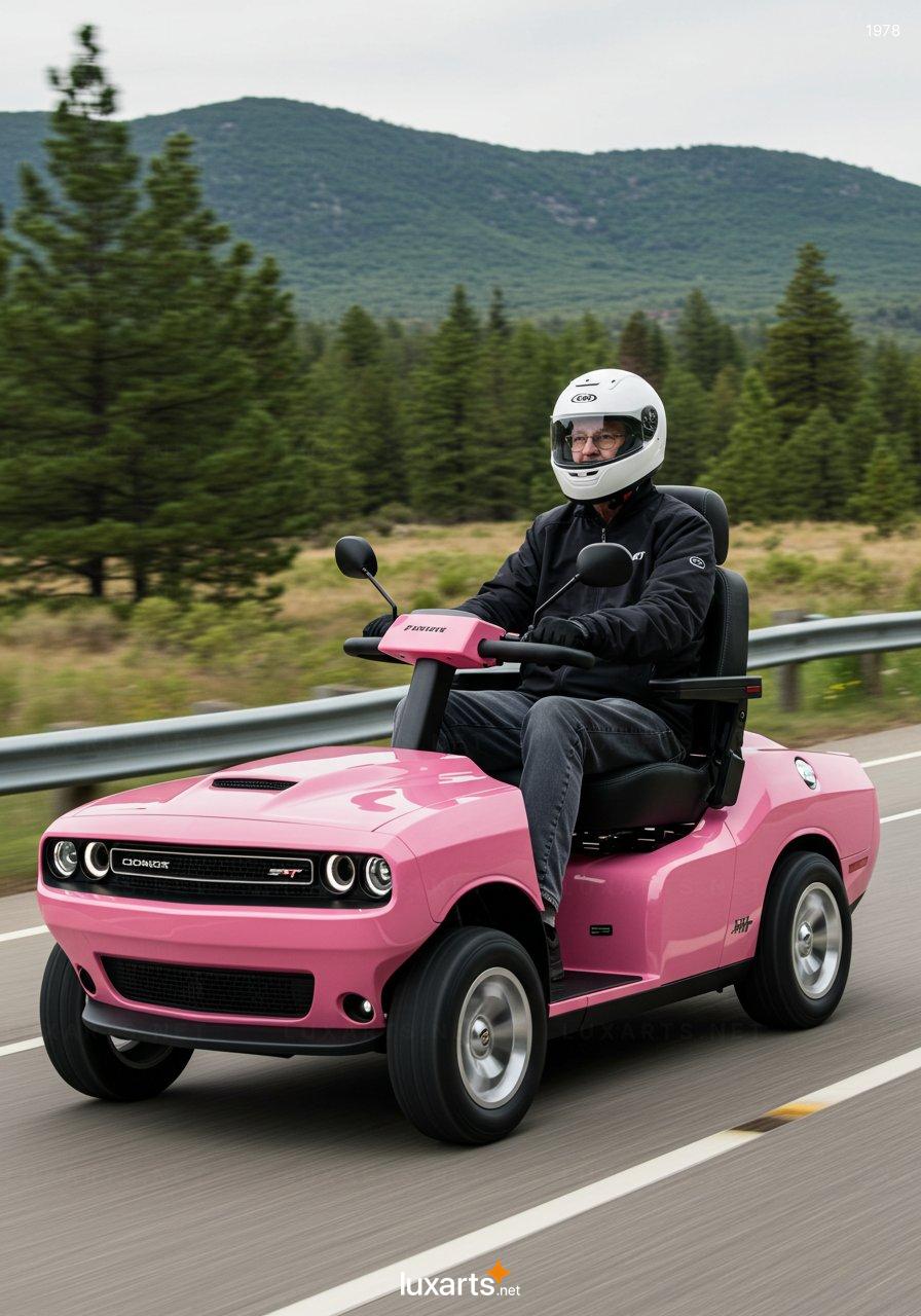 Dodge Challenger Mobility Scooter: A Bold Fusion of Classic Muscle Car Design and Modern ...