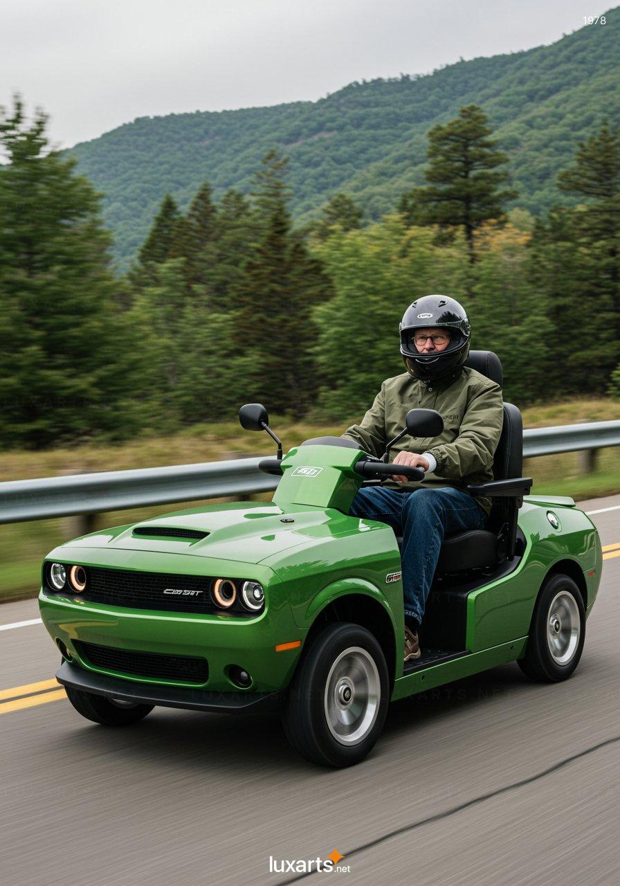Dodge Challenger Mobility Scooter: A Bold Fusion of Classic Muscle Car Design and Modern ...