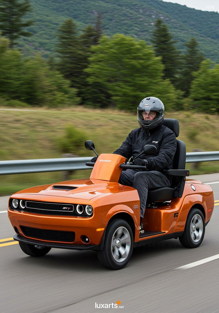 Dodge Challenger Mobility Scooter: A Bold Fusion of Classic Muscle Car Design and Modern ...