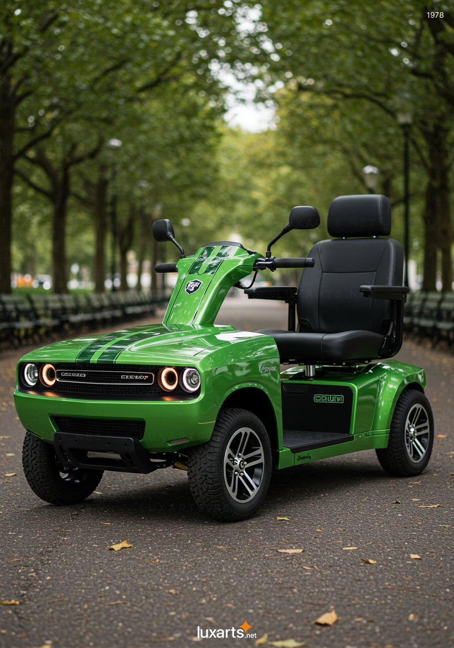 Dodge Challenger Mobility Scooter: A Bold Fusion of Classic Muscle Car Design and Modern ...
