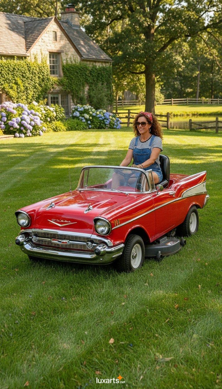 Classic Car Riding Mowers: A Nostalgic Blend of Vintage Style and Lawn ...