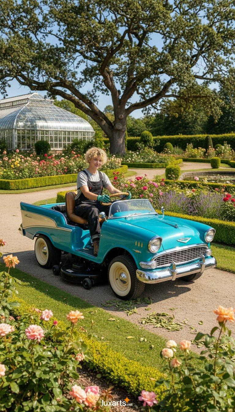Classic Car Riding Mowers: A Nostalgic Blend of Vintage Style and Lawn ...