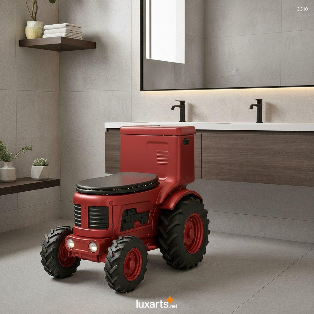 Tractor Shaped Toilet: The Unexpected Fusion of Farm Machinery and ...