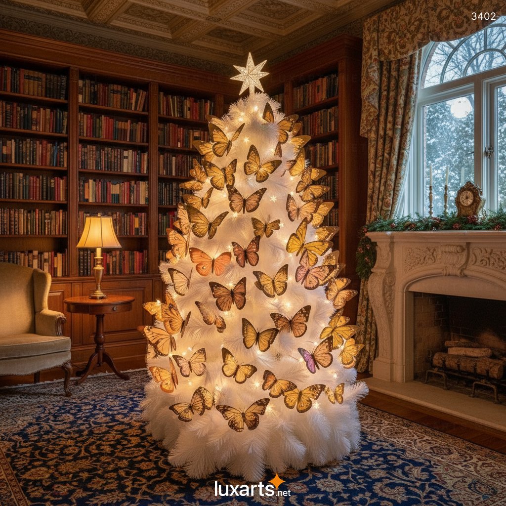 Butterfly Themed Christmas Trees: Enchanting Holiday Decorations ...