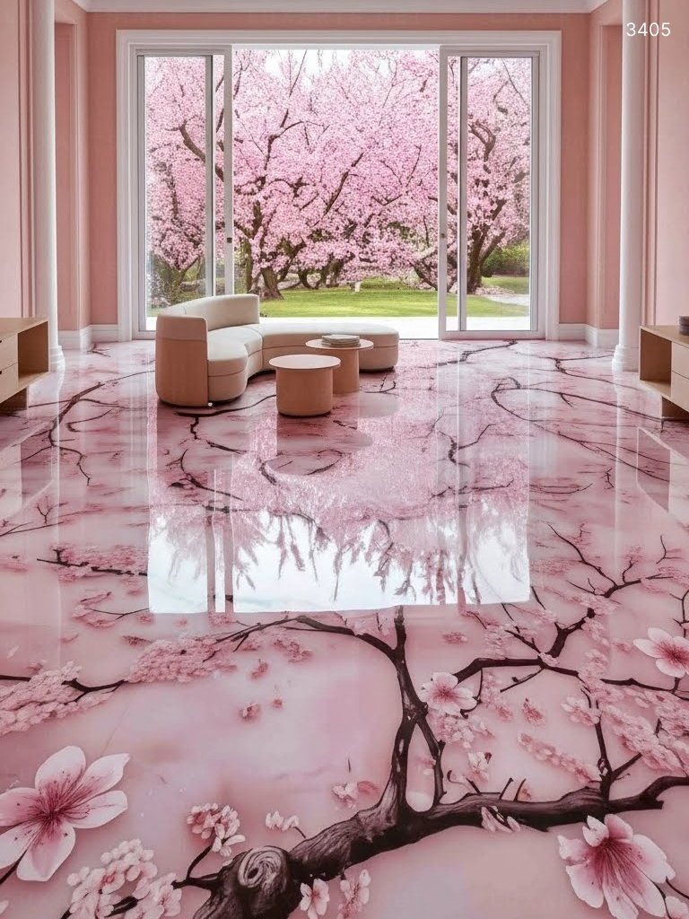 These Epoxy Tree Flooring Designs: Nature-Inspired Art for Stunning ...