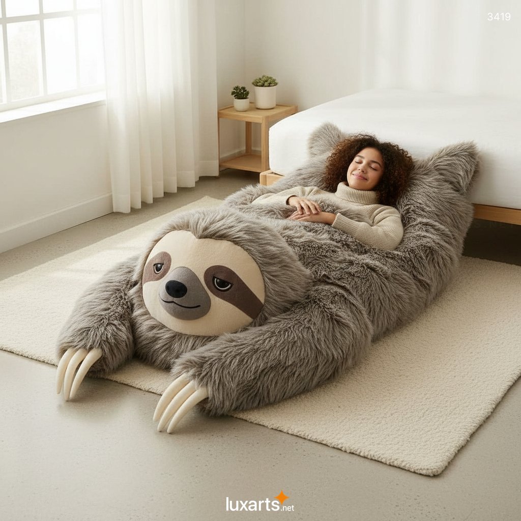Sloth Shaped Sleeping Bag: Cozy, Creative, and Perfect for Nature ...