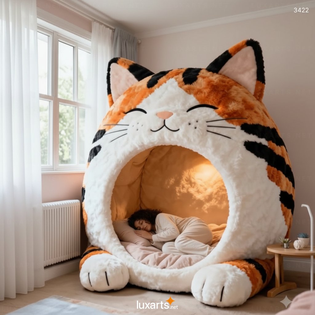 Cat Shaped Lounger Pods: Adorable Feline-Shaped Seating for Kids and ...