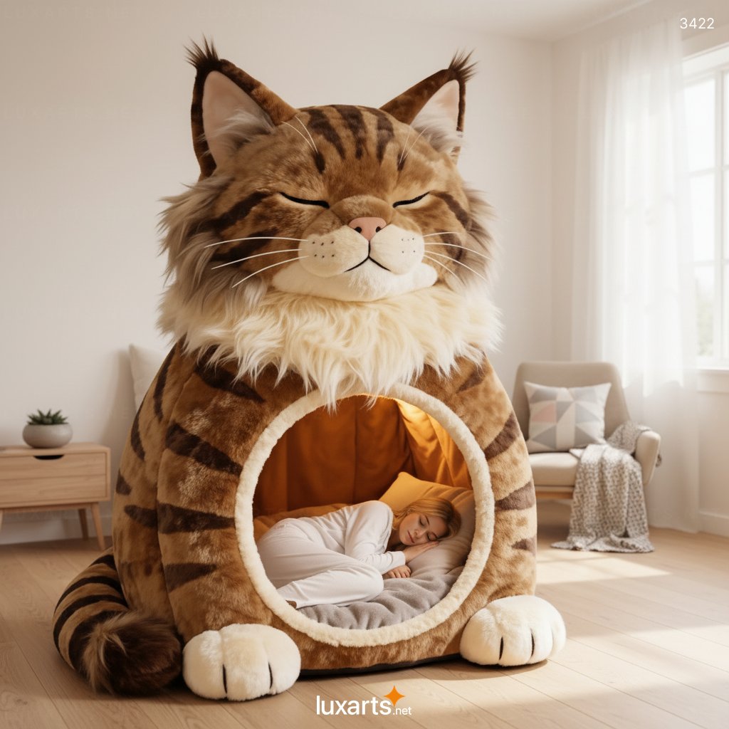Cat Shaped Lounger Pods: Adorable Feline-Shaped Seating for Kids and ...
