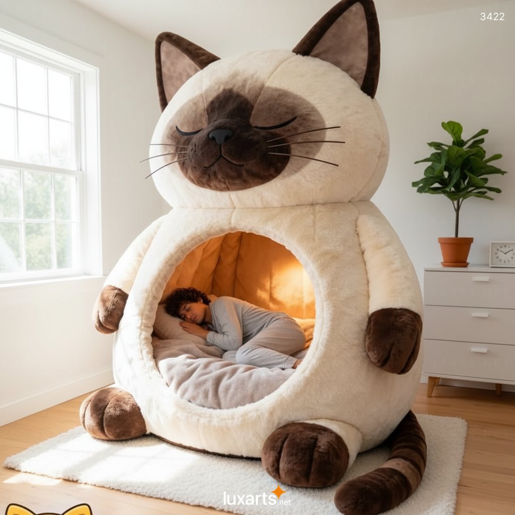 Cat Shaped Lounger Pods: Adorable Feline-Shaped Seating for Kids and ...
