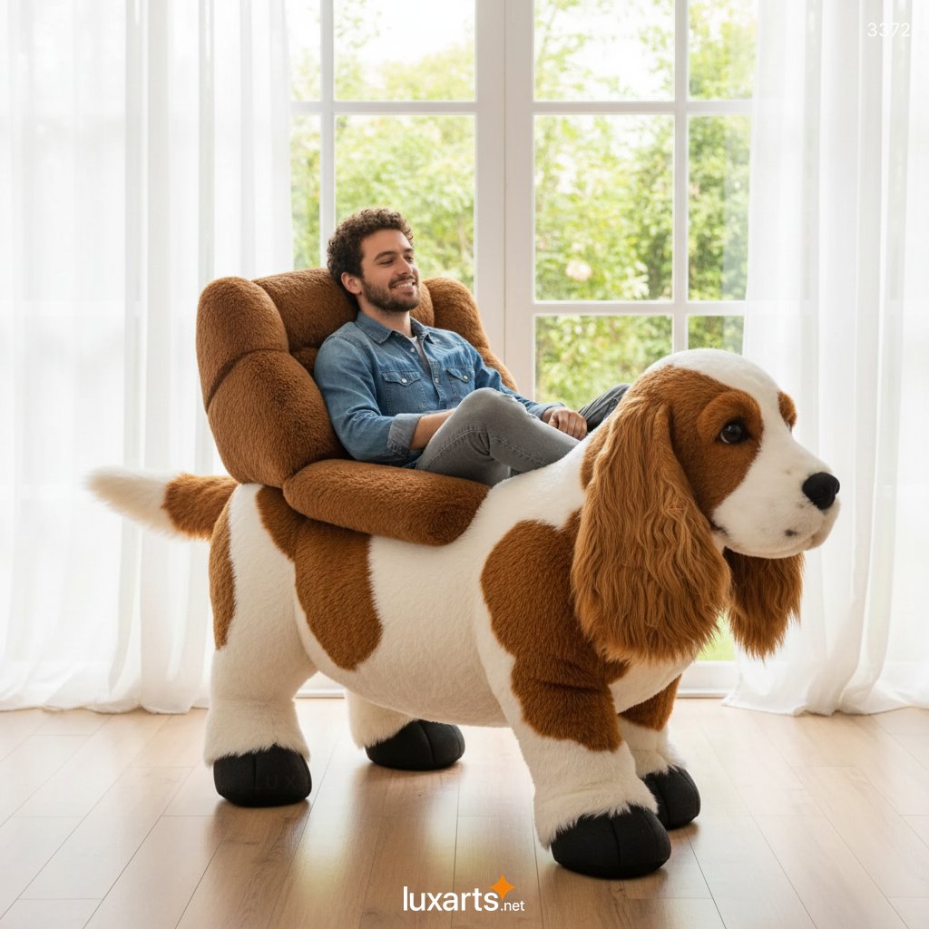 Walking Dog Recliner: A Mobile, Dog-Shaped Lounge Chair That Brings ...
