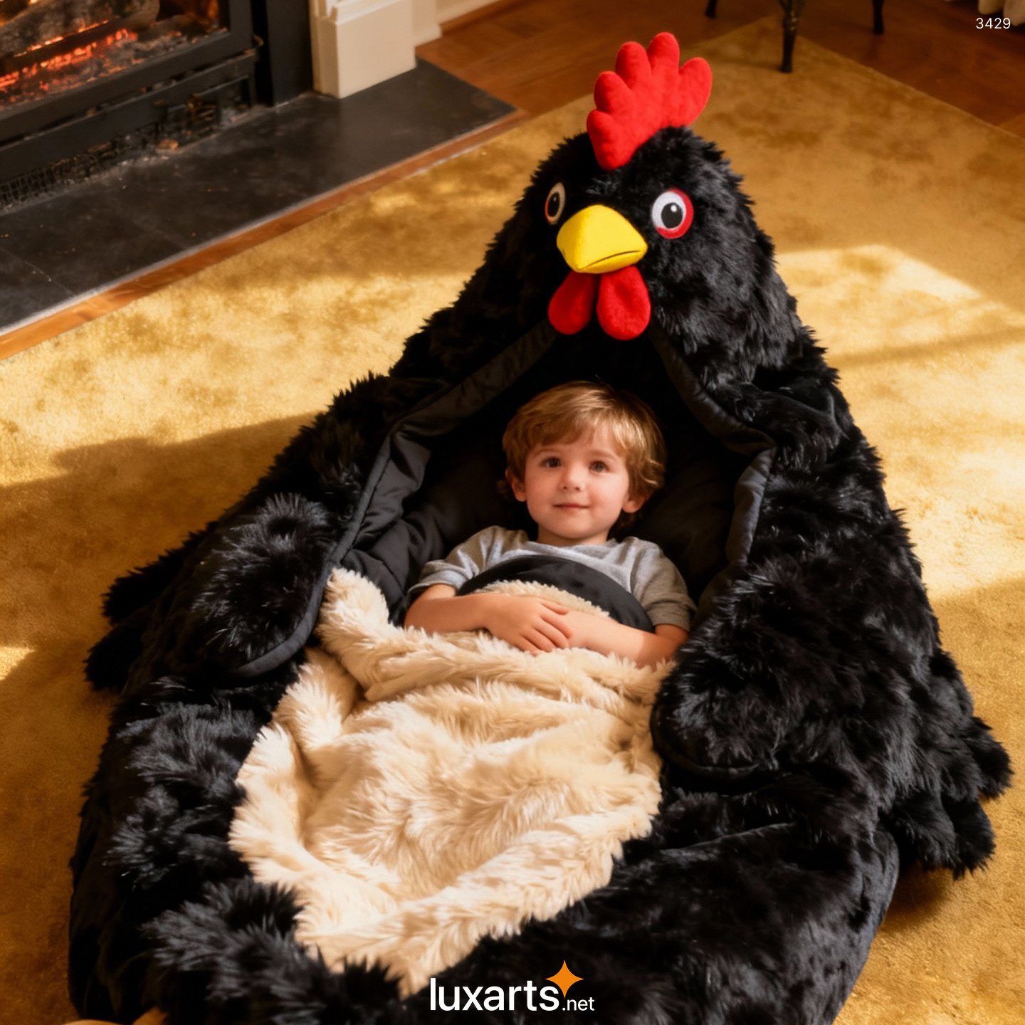 Rooster Shaped Sleeping Bag for Kids and Adults – Soft Comfort for ...