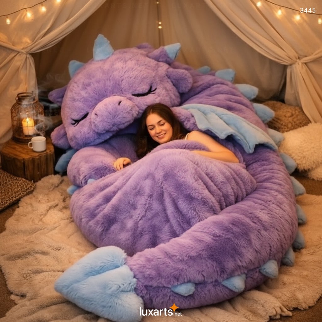Dragon Shaped Sleeping Bag – Creative Comfort for Children & Adults ...