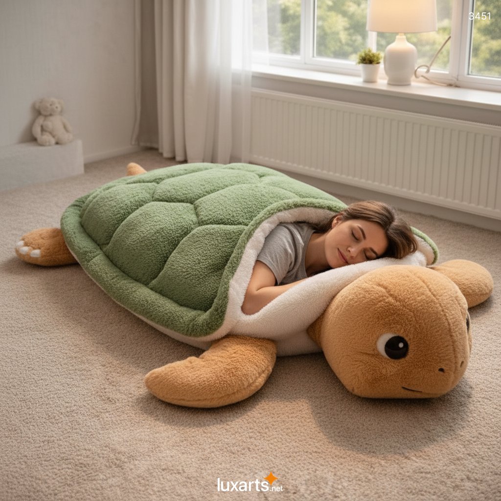 Turtle Shaped Sleeping Bag – Premium Quality, Cute Design for Kids and ...